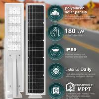 China Integrated LED Solar Powered Lights MPPT All In One Solar Street Light for sale