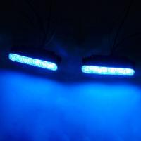China Ice Blue Motorcycle Flashing Light LED Motorcycle Lights DC12V for sale