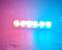 China Ice Blue Motorcycle Flashing Light LED Motorcycle Lights DC12V for sale