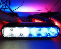 China Ice Blue Motorcycle Flashing Light LED Motorcycle Lights DC12V for sale