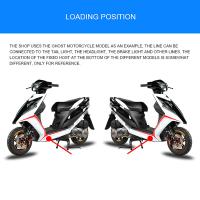 China IPX4 Led Para Moto LED Motorcycle Lights 3W 10000H Motorcycle Rear Lights for sale
