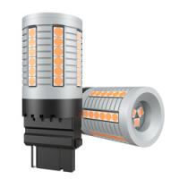 China Dual Color Switchback Canbus P21w Led 1156 1157 7443 3157 T20 Led Auto LED Turn Signal Brake Light for sale