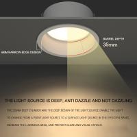 China Anti Dazzle Round Recessed Downlight Ip44 6000K Embedded Ceiling Light for sale