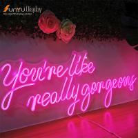 China Acrylic Neon Led Channel Letters 3500K Warm White Neon Initial Light for sale