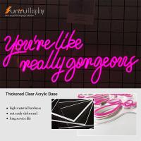 China Acrylic Neon Led Channel Letters 3500K Warm White Neon Initial Light for sale