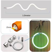 China 25mm Dia Silicone Dimmable LED Strip 12V 24V Flexible Neon Tube Lighting for sale