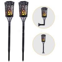 China IP65 Waterproof Solar Flame Torch Light 2700K Soft Warm White for sale