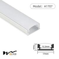 China 1m-3m 17x7mm Led Strip Aluminum Profile For Led Strip Lighting for sale