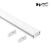 China 17x4mm Led Aluminum Channel Profile Curved Bendable Led Strip Light Profile for sale