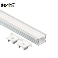 China 17x4mm Led Aluminum Channel Profile Curved Bendable Led Strip Light Profile for sale
