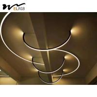 China 17x4mm Led Aluminum Channel Profile Curved Bendable Led Strip Light Profile for sale