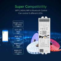 China WB5 Controller LED Strip Light Parts 5CH RGB RGBW CCT Dimmer Controller for sale