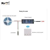 China 5V - 24V Wireless Light Controller LED Strip Light Parts Chasing Led Controller for sale