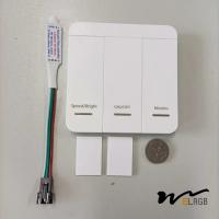 China 5V - 24V Wireless Light Controller LED Strip Light Parts Chasing Led Controller for sale