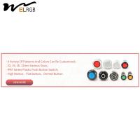 China 19mm 22mm Metal Push Button Switch 12mm 16mm Illuminated Momentary Switch for sale