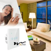 China WiFi RF433 3 Gang Touch Switch 10A Three Gang Smart Light Switch for sale