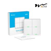 China Bluetooth Smart 4 Gang Light Switch LED Light Spare Parts Touch Control for sale