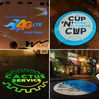 China 300W Gobo Logo Projector Light Indoor Work Light 6000K Waterproof Gobo Projector for sale