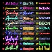 China 12V Neon Sign Acrylic LED Decorative Lights 6000k Plexiglass Neon Signs for sale