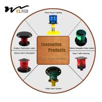 China Solar Marine Led Navigation Lights 3500K Led Mast Light Sailboat for sale
