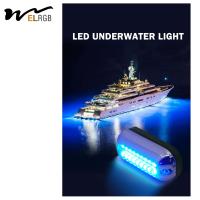 China IP68 Ocean Led Underwater Lights LED Marine Lights Boat Transom Lights for sale