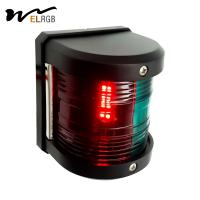 China 1NM 0.54W Tricolor Light Sailboat LED Marine Lights Stainless Steel for sale