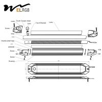 China 540Lm Surface Mount Marine Ceiling Light IP67 For Boat Yacht for sale