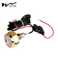 China 6000K LED Marine Lights Rgb Drain Plug Light Daylight Alert 2700lm for sale