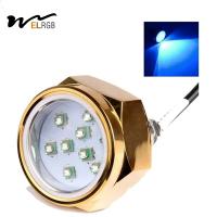 China 6000K LED Marine Lights Rgb Drain Plug Light Daylight Alert 2700lm for sale