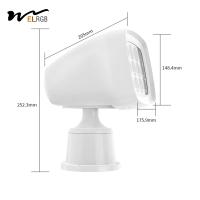 China 60w Marine Searchlight 50M Remote Control Marine Spotlight White for sale
