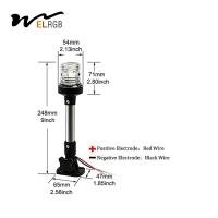 China 4500K Boat Navigation And Anchor Lights 3 Nautical Mile Sailboat Anchor Light for sale