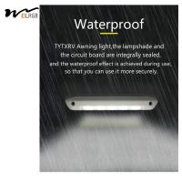 China 8W 12 Volt Rv Porch Light Anti Aging Caravan Porch Light Waterproof for sale