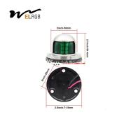 China 5050SMD IP68 Boat Bow Headlights Red Green LED Bow Navigation Light for sale