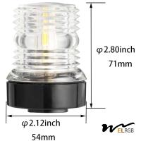 China 2.5W 360 Degree Boat Light LED Marine Lights IP65 33 LEDs 2835 for sale