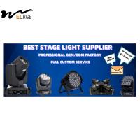 China 260W RGBW DMX512 Disco Moving Head Light 16CH Disco Par Light for sale