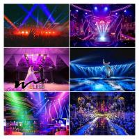China 260W RGBW DMX512 Disco Moving Head Light 16CH Disco Par Light for sale