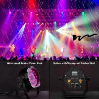 China 4100K Led Par Can Stage Lights RGBWA+UV 6In1 Par Stage Light for sale