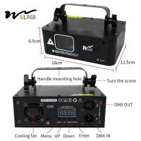 China 500mw Disco Laser Light Indoor Work Light IP33 Dj Laser Light Projector for sale