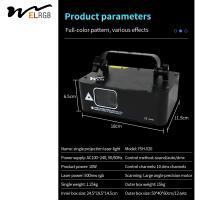 China 500mw Disco Laser Light Indoor Work Light IP33 Dj Laser Light Projector for sale
