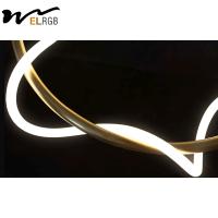 China 7000lm Restaurant Led Strip Chandelier Led Rope Chandelier 110~240V for sale