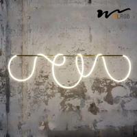 China 7000lm Restaurant Led Strip Chandelier Led Rope Chandelier 110~240V for sale