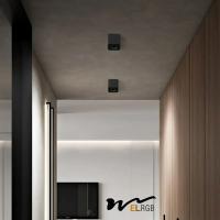 China 25w 30w Square LED Spotlight Indoor Work Light Trimless COB Surface Mounted for sale