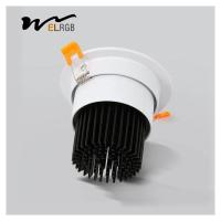 China 5w 7w 9w 12w Recessed Cob Spotlight Indoor Work Light Adjustable Brightness for sale
