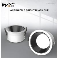 China Anti Dazzle Round Recessed Downlight Ip44 6000K Embedded Ceiling Light for sale