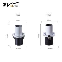 China Residential Telescopic Ceiling Light Indoor Work Light 1200LM For Living Room for sale