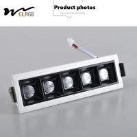 China IP55 Ceiling Recessed Led Strip Lighting 7W 10W 2700K-3000K Warm White for sale