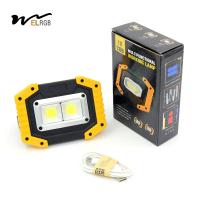 China 30W 1500LM Rechargeable Portable Flood Light Outdoor Working Light For Camping for sale