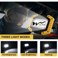 China 30W 1500LM Rechargeable Portable Flood Light Outdoor Working Light For Camping for sale