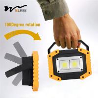 China 30W 1500LM Rechargeable Portable Flood Light Outdoor Working Light For Camping for sale