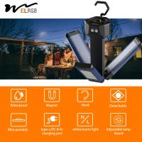 China 3 Heads Led Corded Light Tripod 2000mAh Rechargeable Work Light With Stand for sale